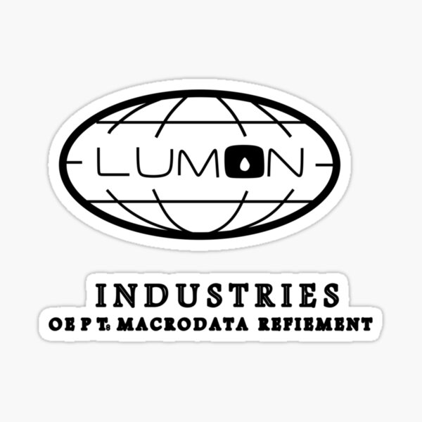 "lumon industries " Sticker for Sale by WookPrintsZ | Redbubble