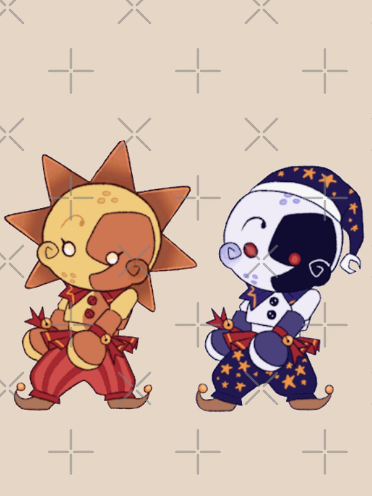 "fnaf sundrop and moondrop chibi" T-shirt by vinike2200 | Redbubble ...