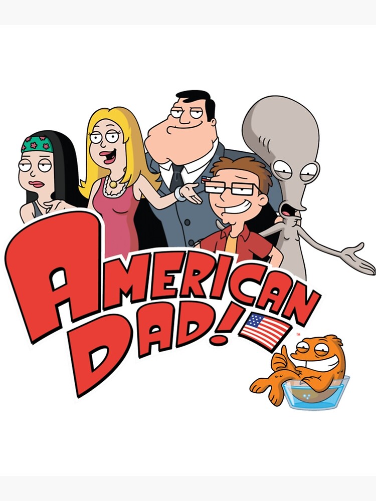 "American Dad Family With Logo Essential ." Poster for Sale by ...