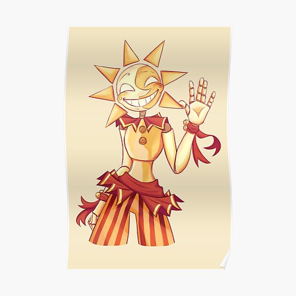 "fnaf security breach sundrop chibi" Poster by vinike2200 | Redbubble