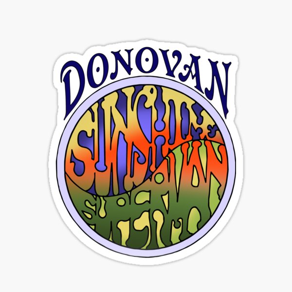 "Donovan sunshine man" Sticker by Madstring10 | Redbubble
