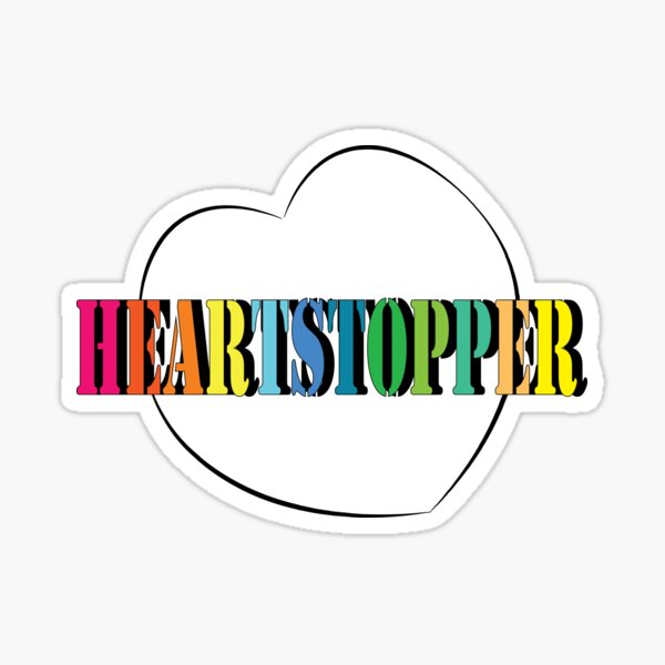 "Heartstopper" Sticker by PraArts2002 | Redbubble