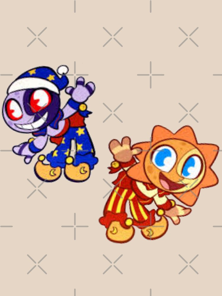 "fnaf sundrop and moondrop chibi" T-shirt by vinike2200 | Redbubble ...