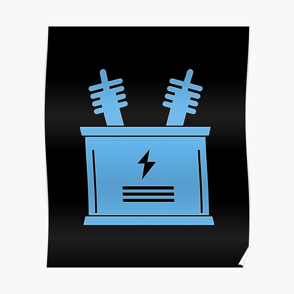 "Electric Transformer Illustration" Poster for Sale by ClassyGeek1 ...