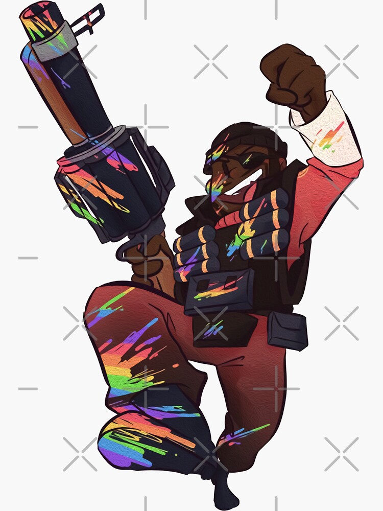 "Demoman Team Fortress 2 Classics Tshirt" Sticker for Sale by alecias ...