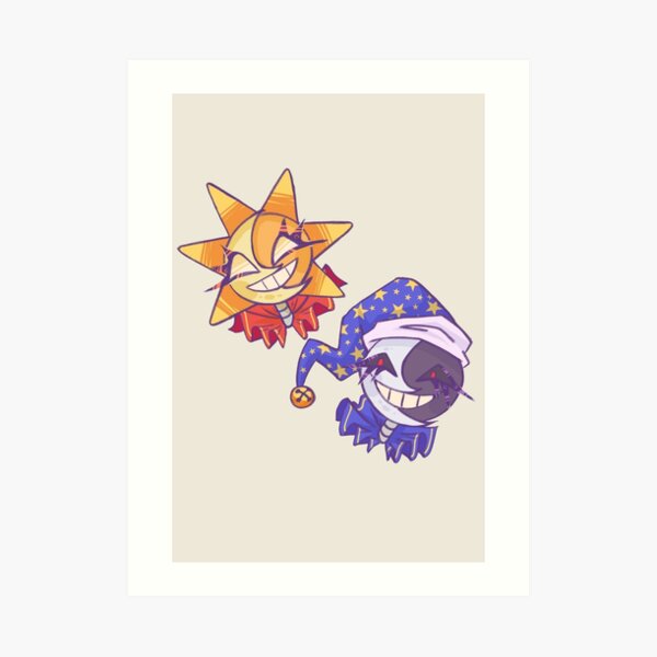 "sundrop and moondrop chibi" Art Print for Sale by vinike2200 | Redbubble