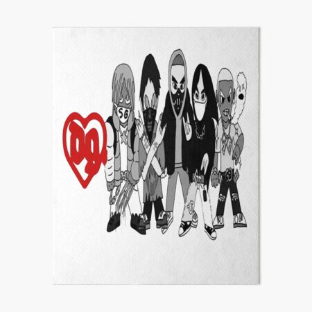 "Bladee Drain Gang , Drain This Gang , Drain Gang Merch " Art Board ...