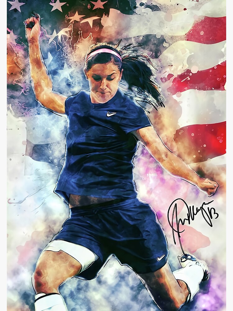 "Alex Morgan" Poster by coreiragabri | Redbubble
