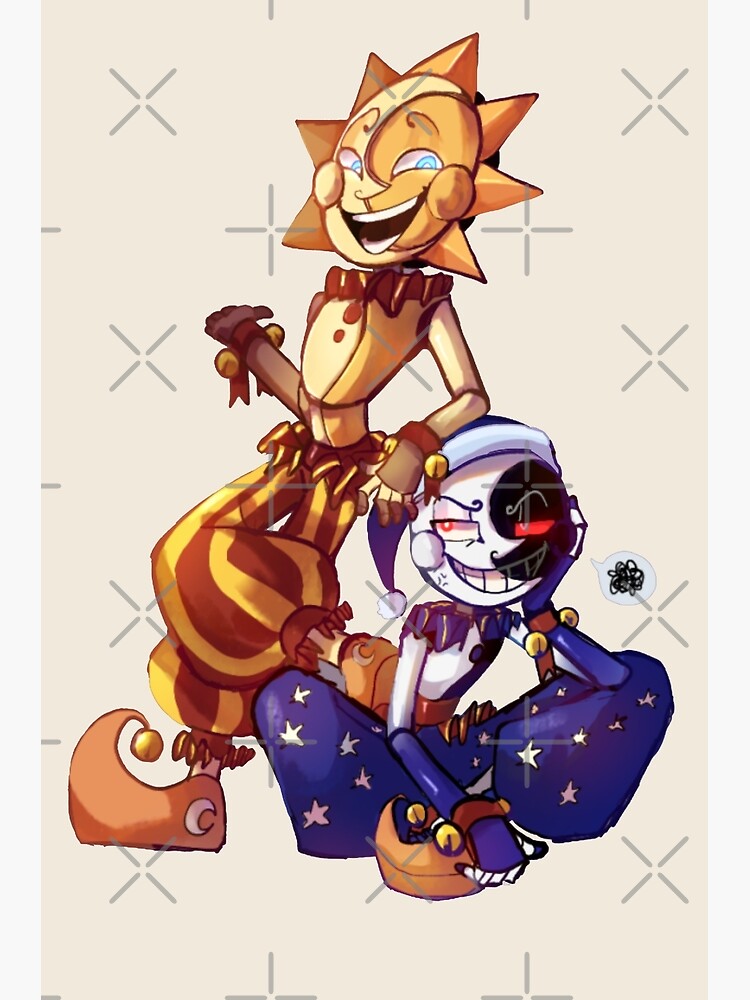 "fnaf security breach sundrop and moondrop" Photographic Print by ...