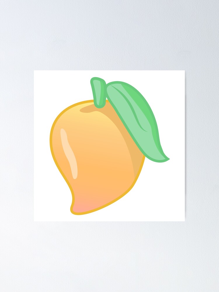 "Aesthetic Pastel Mango" Poster for Sale by itsursa | Redbubble