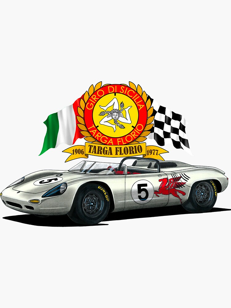 "Germany retro sports car 718 RS60 W-RS winner of the famous Targa ...