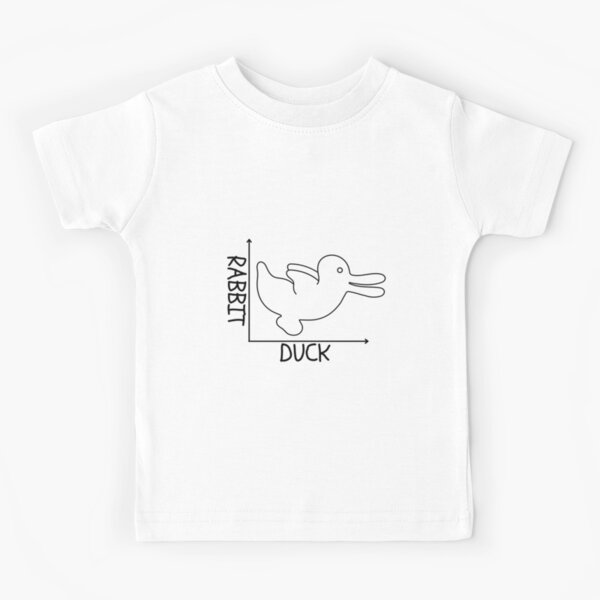 "Wittgenstein Rabbit Duck Illusion" Kids T-Shirt for Sale by LanAnhad ...
