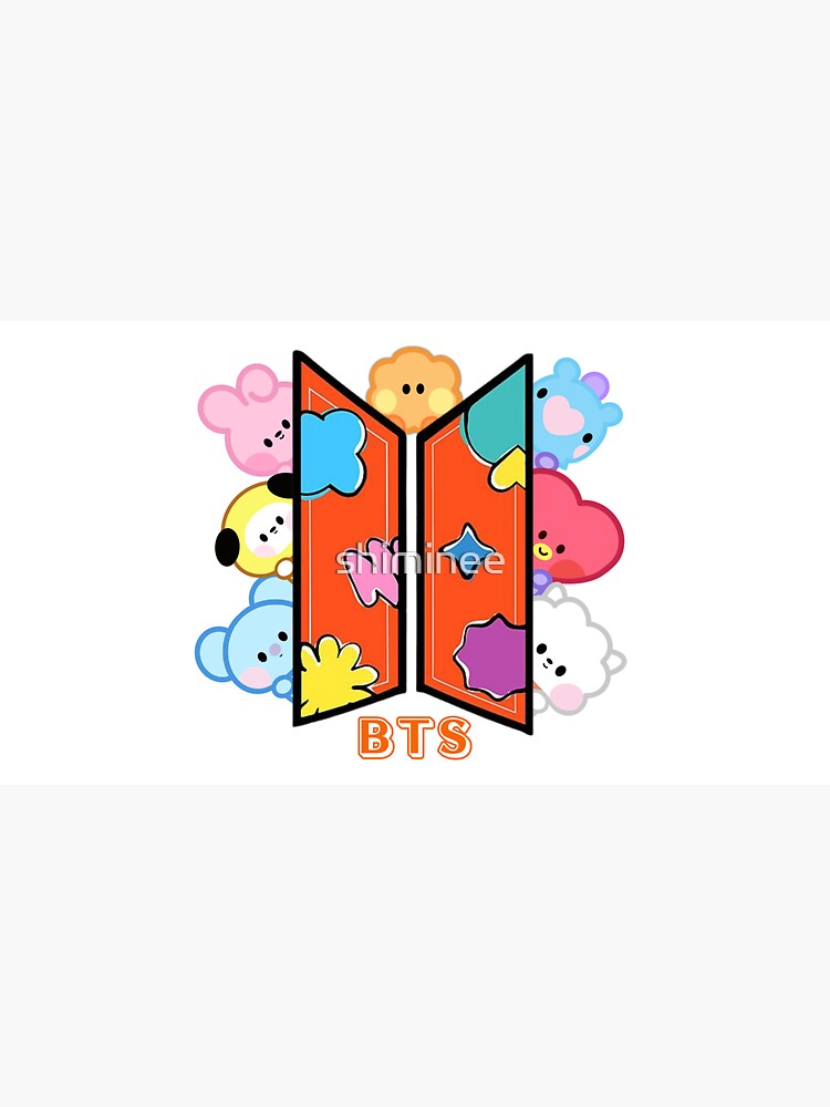 "Cute Kawaii Baby BTS BT21 Character Minini PTD" Bucket Hat for Sale by shiminee | Redbubble