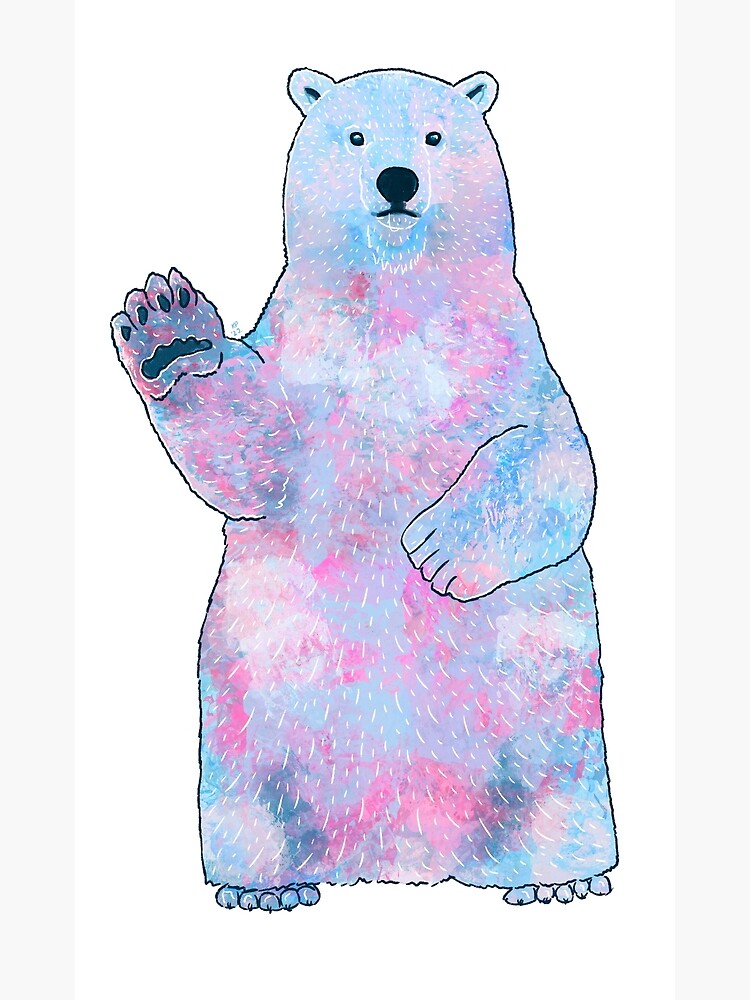 "Transgender Polar Bear Trans Bear" Poster for Sale by kylepeterart ...