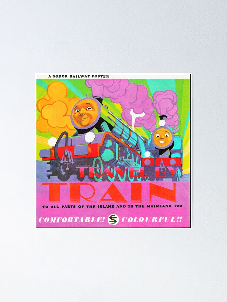 "A Sodor Railway Poster" Poster for Sale by sleepyhenry | Redbubble