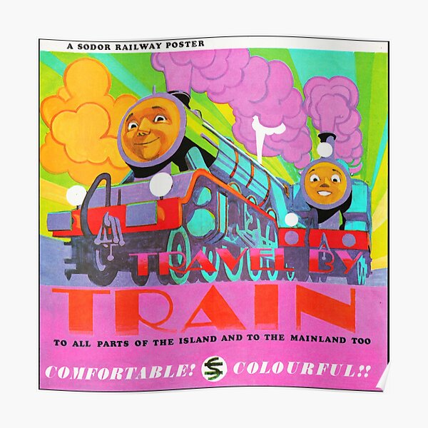 "A Sodor Railway Poster" Poster for Sale by sleepyhenry | Redbubble