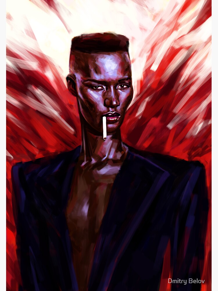 "Grace Jones" Sticker by dbelov | Redbubble
