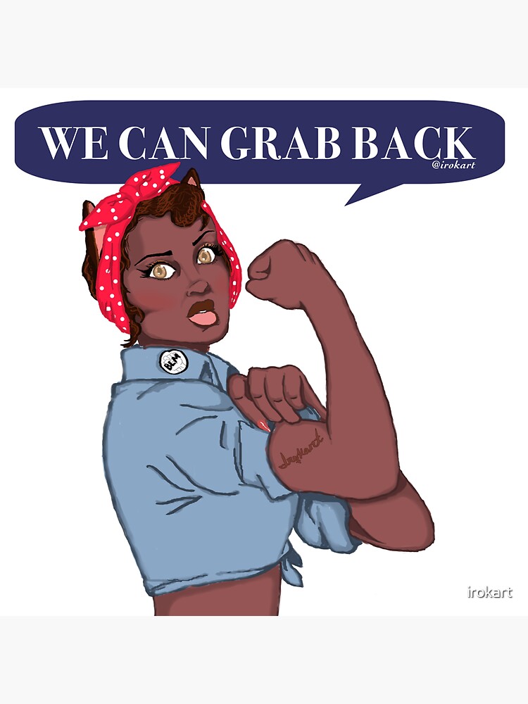 "We Can Grab Back" Sticker for Sale by irokart | Redbubble