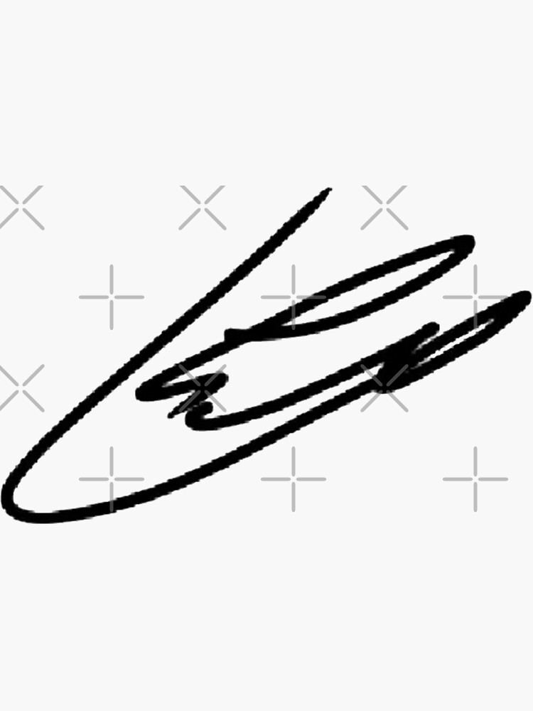 "Kevin De Bruyne SIGNATURE" Sticker by SalahEddine5 | Redbubble