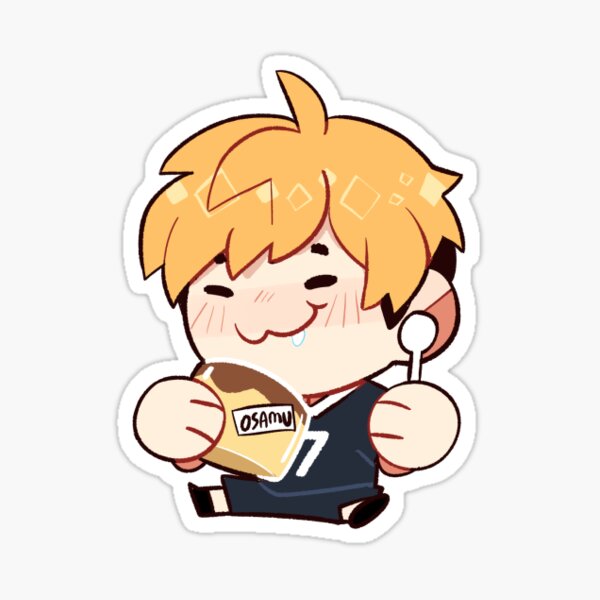 "Haikyuu Atsumu Miya" Sticker by Oletarts | Redbubble