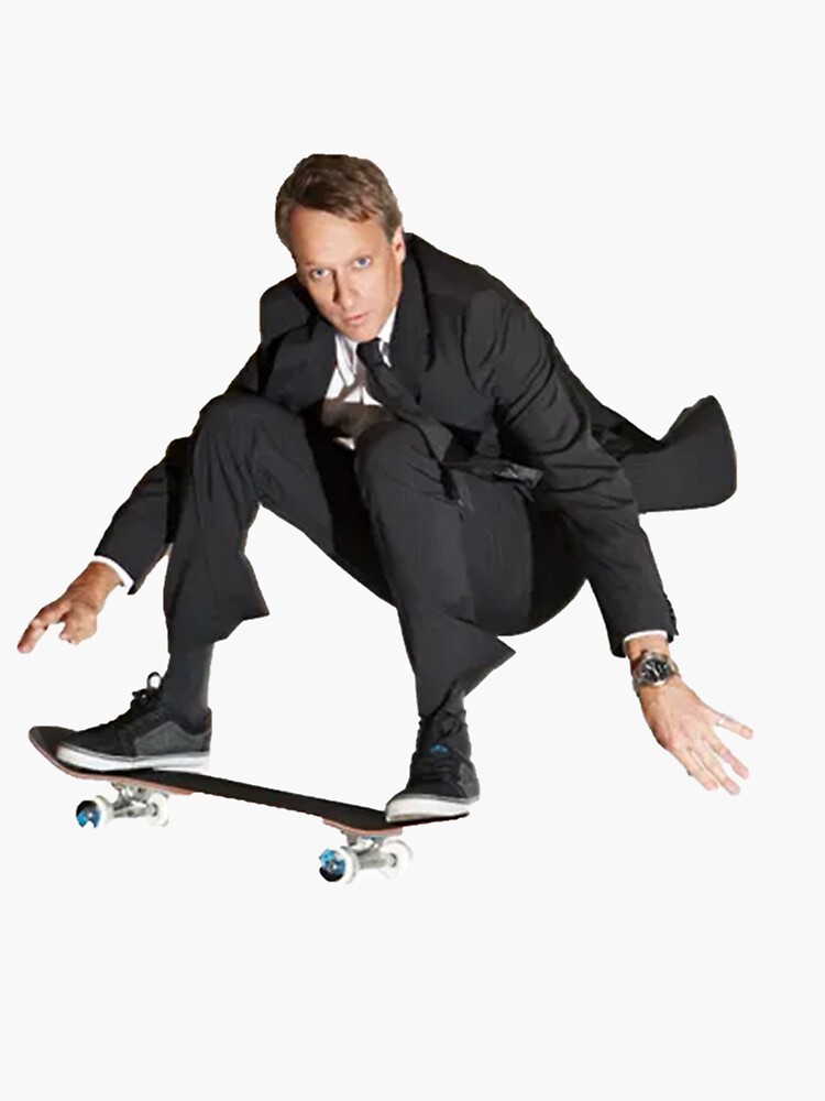 "Tony Hawk " Sticker by HellooDakota | Redbubble