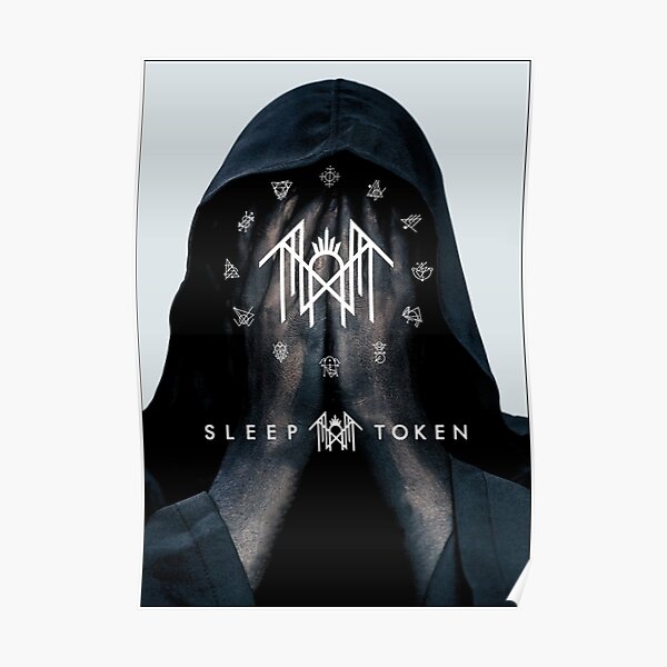 "SLEEP TOKEN" Poster for Sale by KeelycGlynn | Redbubble
