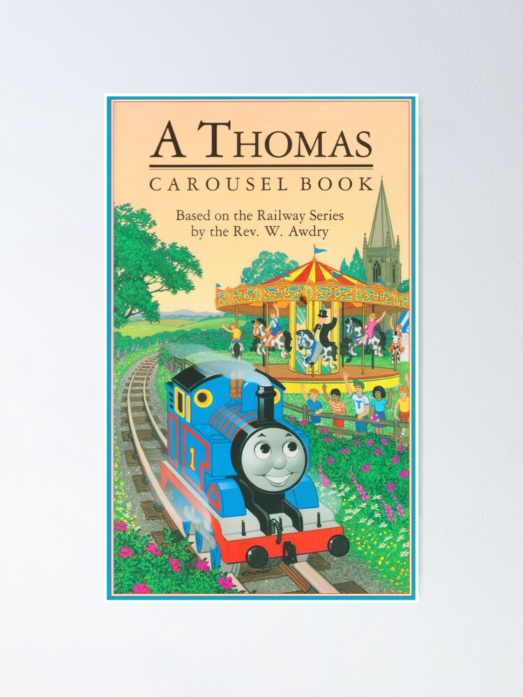 "A Thomas Carousel Book" Poster for Sale by sleepyhenry | Redbubble