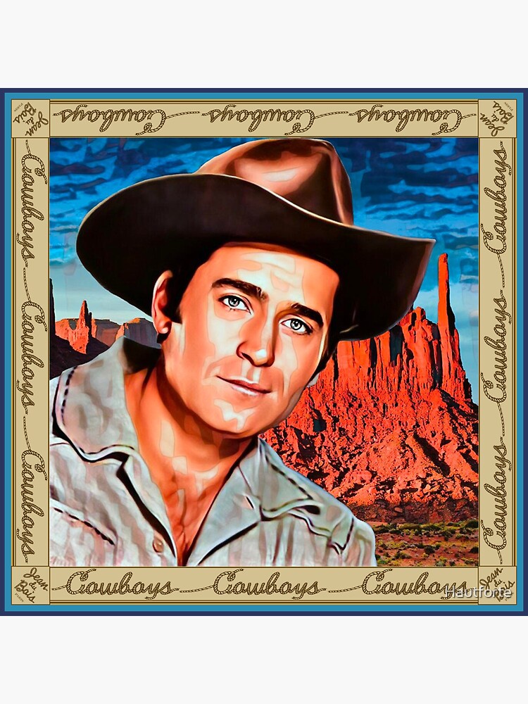 "Clint Walker,Cheyenne Bodie 1960's TV" Sticker for Sale by Hautforte ...