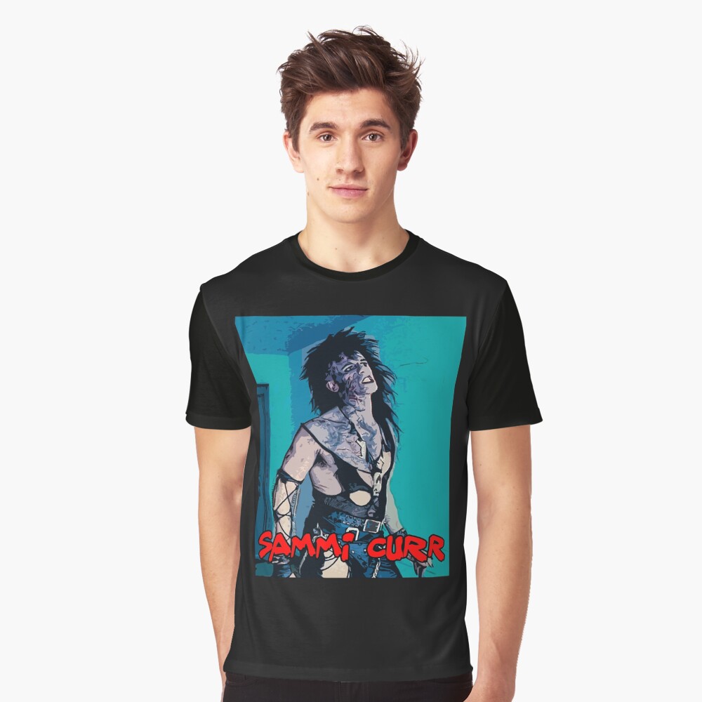 "80s horror movies sam curr" Sticker for Sale by MetalSatyrShop | Redbubble
