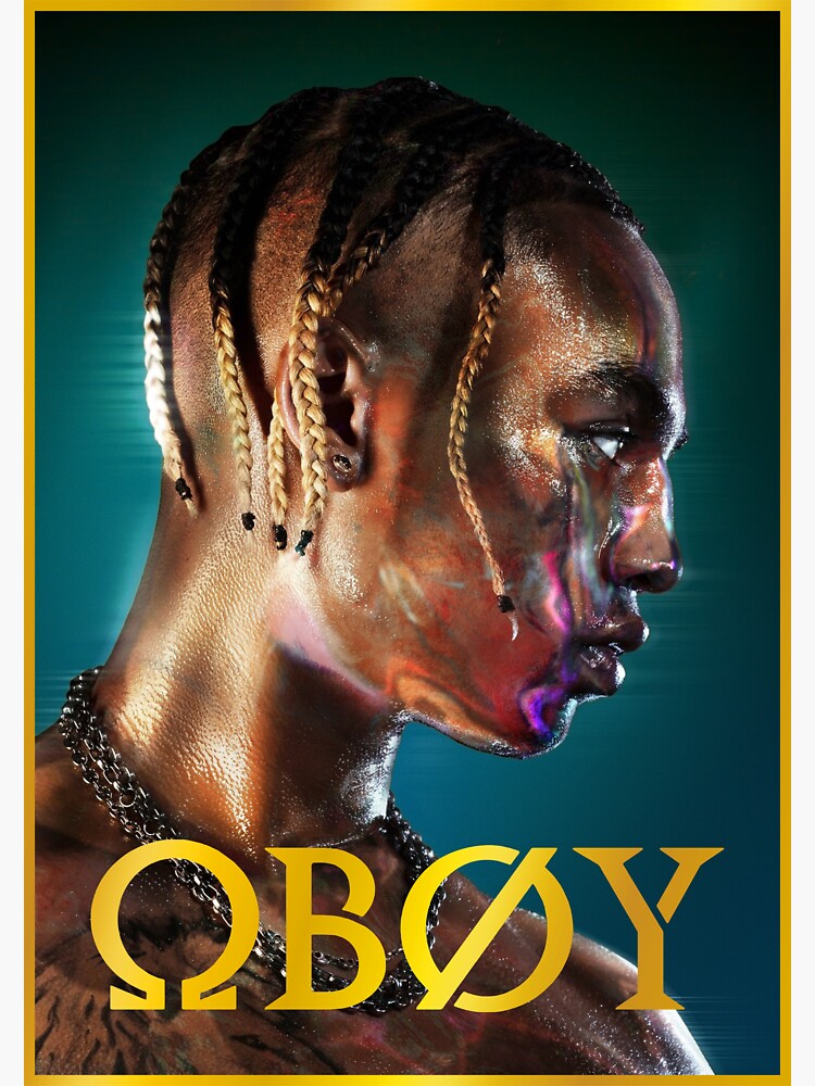 "OBOY RAPPER" Sticker by caryuor | Redbubble