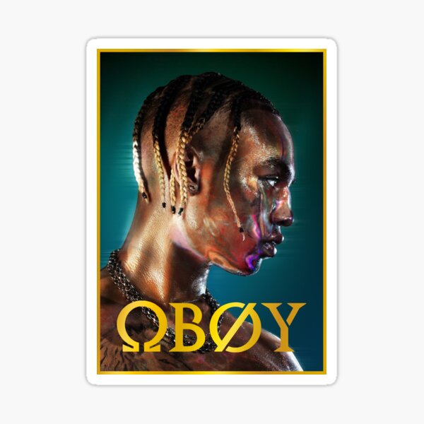 "OBOY RAPPER" Sticker by caryuor | Redbubble