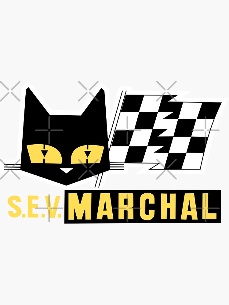 "S.E.V. Marchal" Sticker by monsieurspot | Redbubble