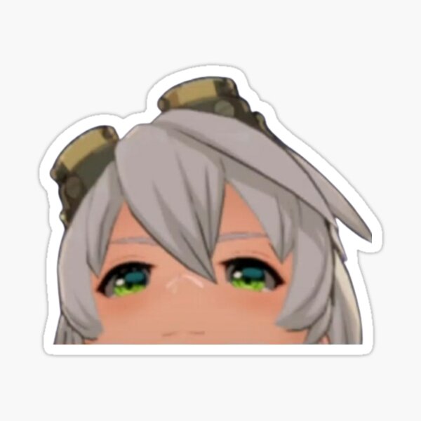 "bennett genshin impact head" Sticker for Sale by missgabby | Redbubble