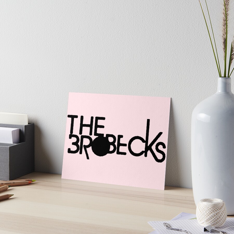 "Black The Brobecks Violent Things Logo" Art Board Print by andreadkc ...