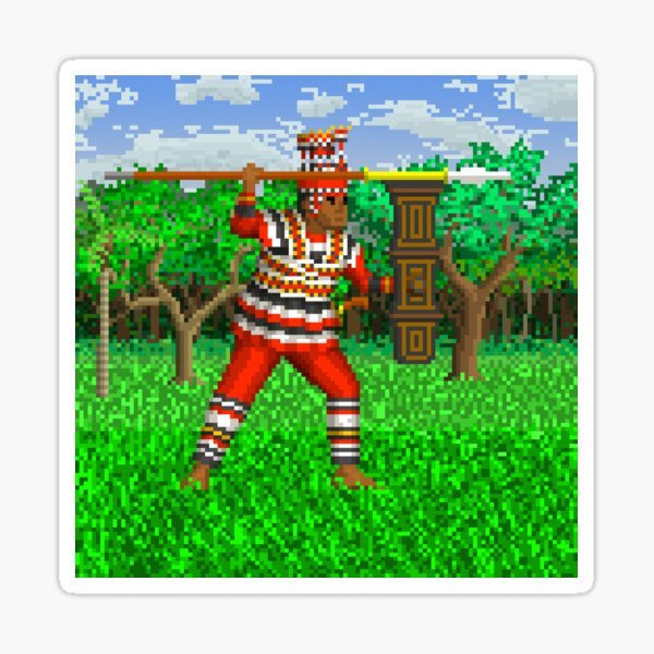 "Bukidnon Warrior 16th Cen" Sticker for Sale by PixHistoWarrior | Redbubble