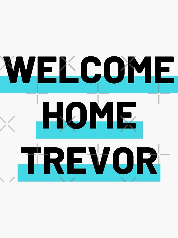 "Trevor Reed Marine - USMC - Welcome Home Trevor" Sticker by ...