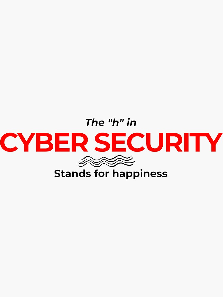 "Copy of Cyber Security Happiness - Cyber Security Gift - Cyber ...
