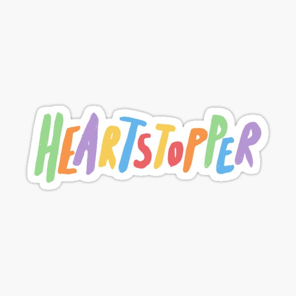 "HEARTSTOPPER" Sticker by davids350 | Redbubble