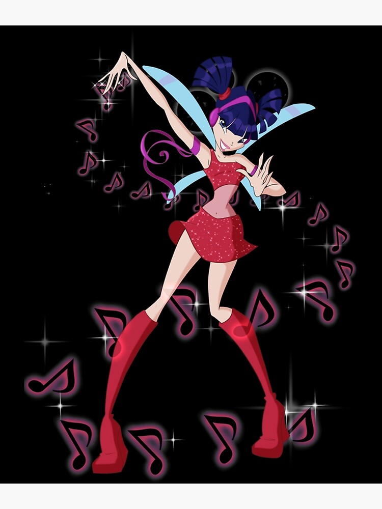 "Winx Club - Musa " Art Print for Sale by UzuraDS | Redbubble