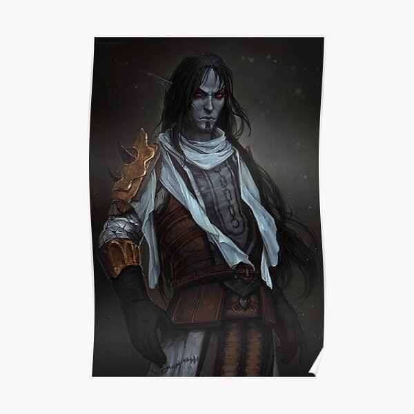 "Elder Scrolls Morrowind Orc Artwork" Poster for Sale by Fallout76ers ...