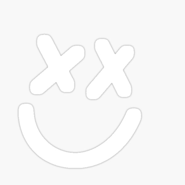 " X Smiley " Sticker by Abdou-art1 | Redbubble