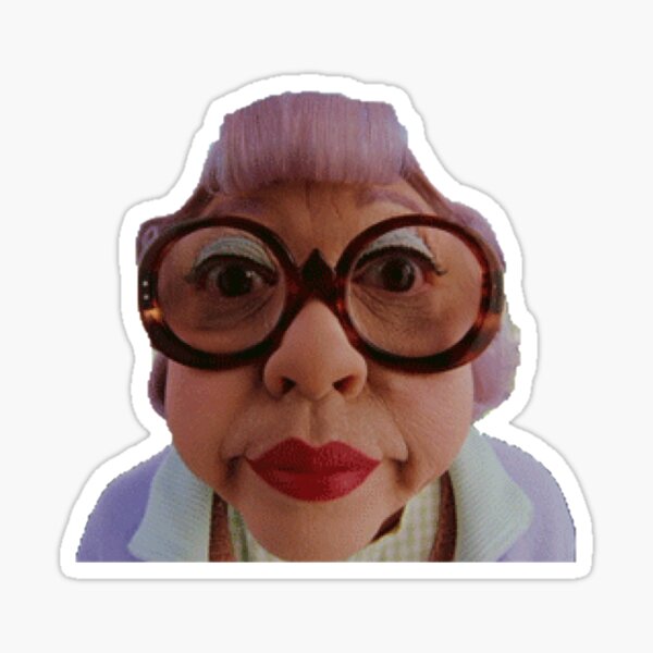 "Mrs Kwan" Sticker for Sale by ChimpyNick | Redbubble