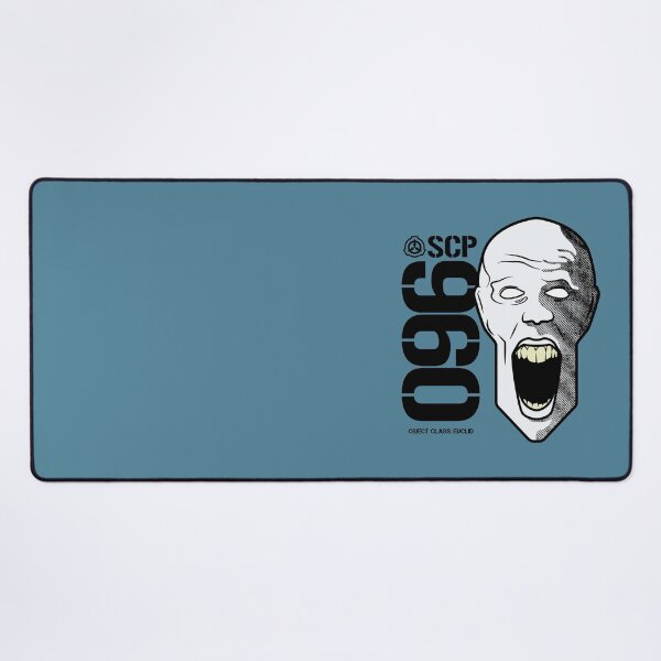 "SCP-096 The Shy Guy SCP Foundation" Mouse Pad by opalskystudio | Redbubble