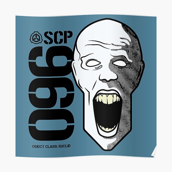 "SCP-096 Die Shy Guy SCP Foundation" Poster von opalskystudio | Redbubble