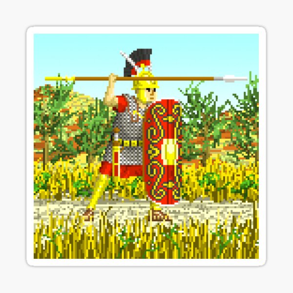 "Roman Triarii 2nd Cen BC" Sticker for Sale by PixHistoWarrior | Redbubble