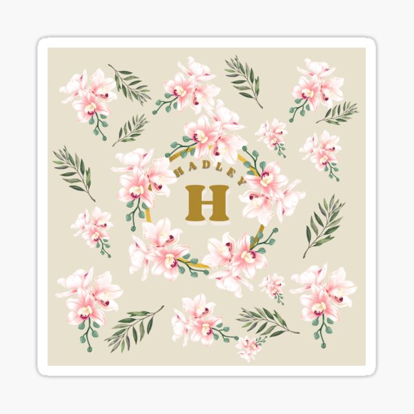 "Hadley with flowers " Sticker for Sale by JessicaMhone | Redbubble
