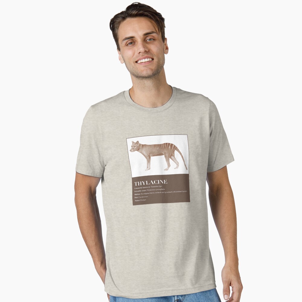 "Thylacine Facts - Tasmanian Tiger" Poster for Sale by from-wildwood ...