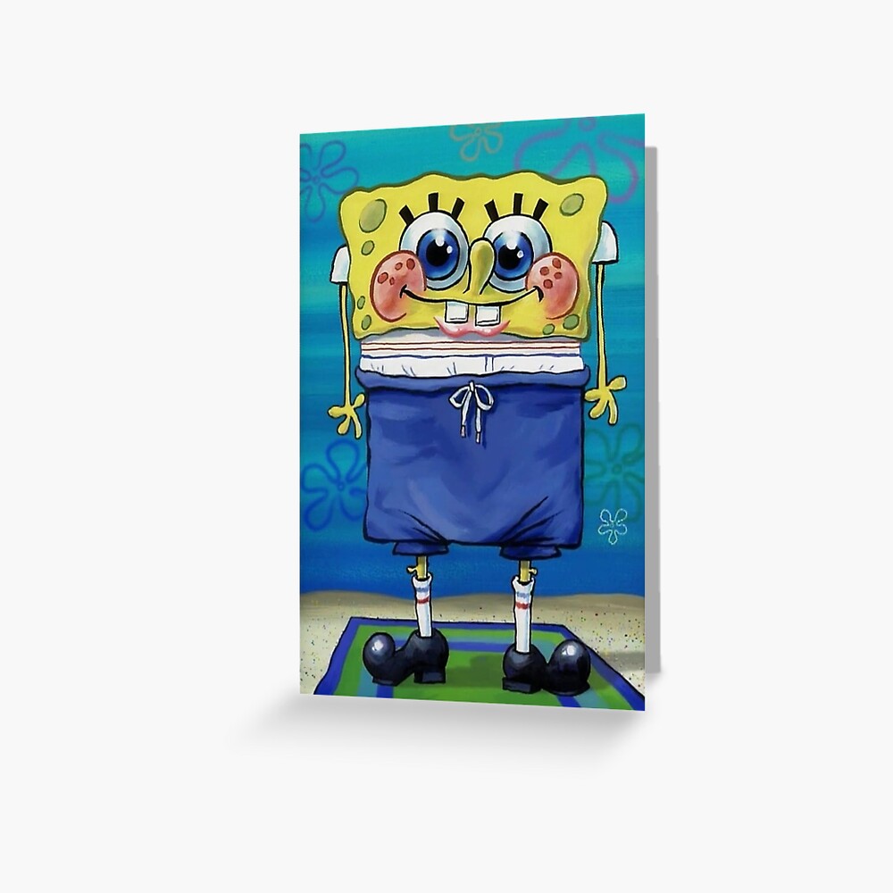 "TV Show: Spongebob Squarepants (Sticker)" Greeting Card by FoxGroves ...