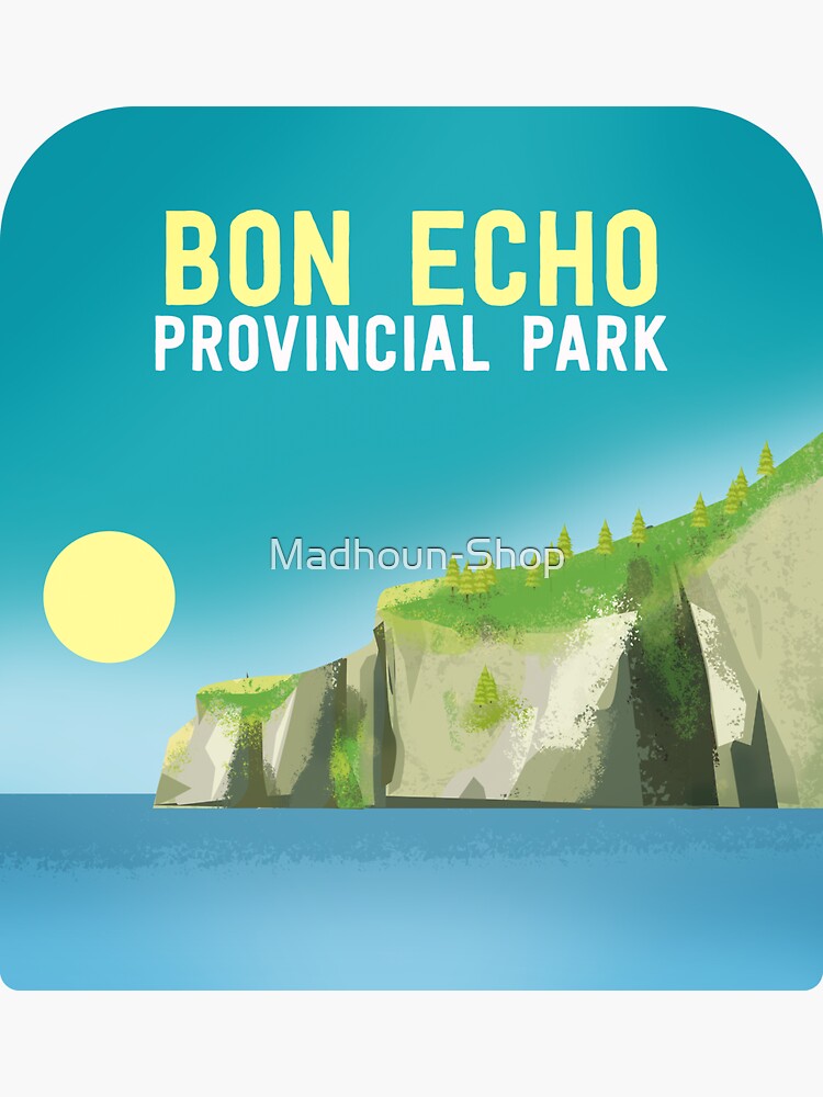 "Bon Echo Provincial Park Ontario" Sticker by Madhoun-Shop | Redbubble