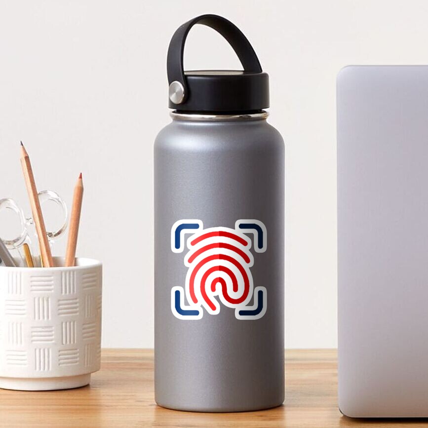 "The Fingerprint" Sticker for Sale by StoreQ | Redbubble